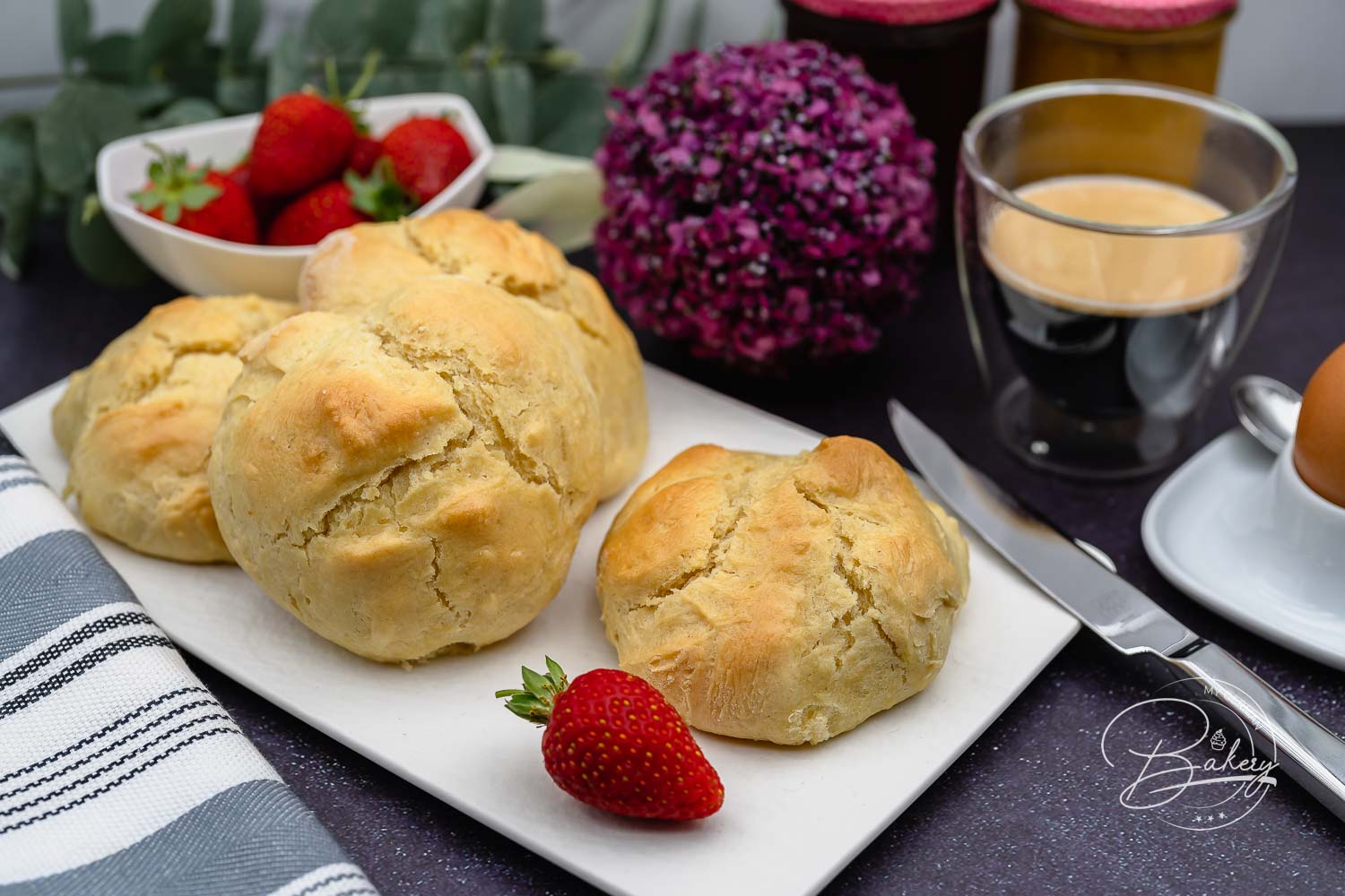 Best buns without yeast - Quick Sunday rolls in 20 minutes